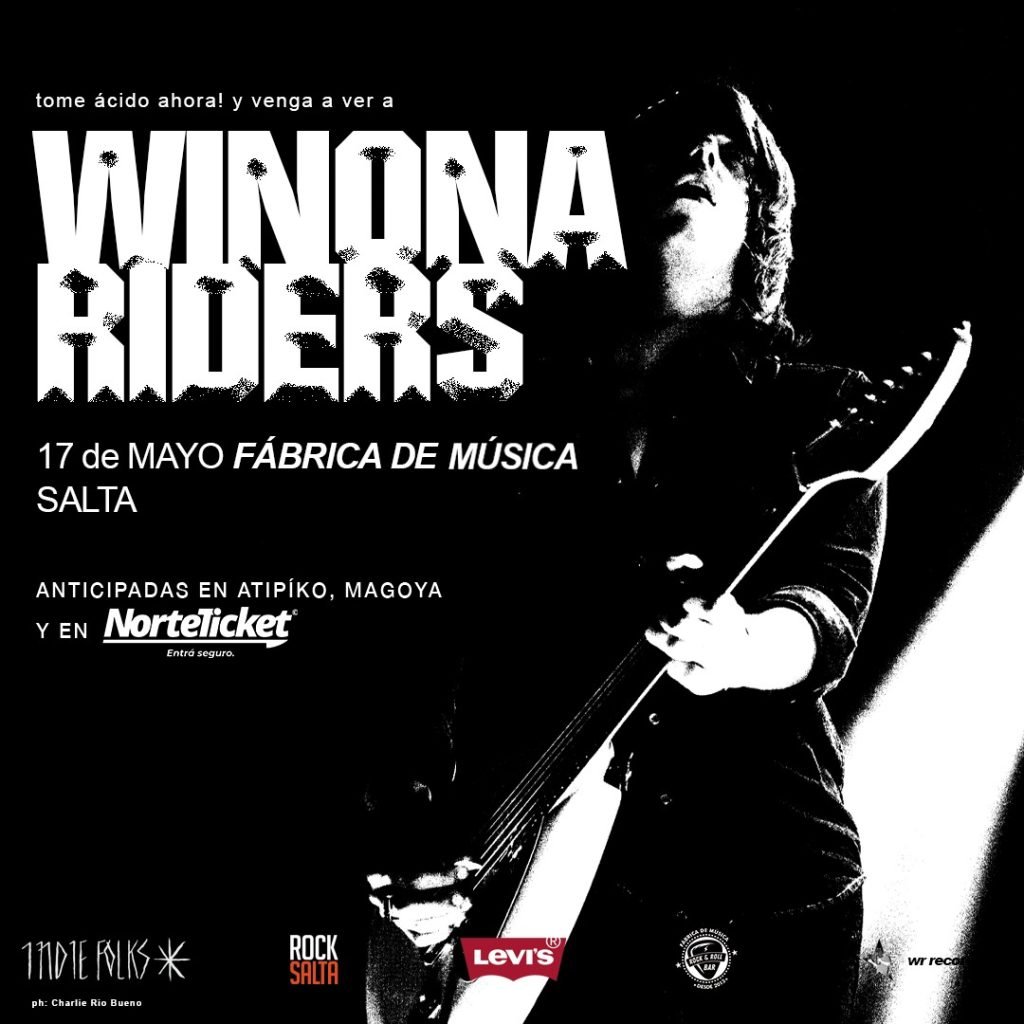 Winona Riders trae su psicodelia rock por primera vez a Salta - Glam FM